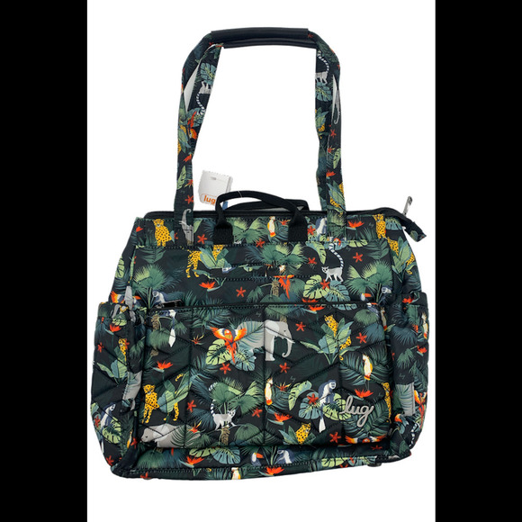 lug | Bags | Lug Rfid Large Tote Soprano Wildlife Black | Poshmark